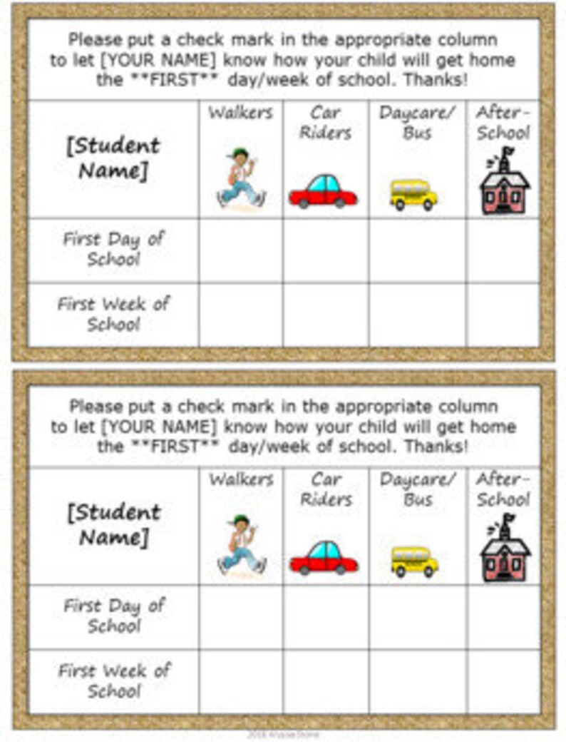 Transportation Sign-up Sheet - Burlap - Etsy