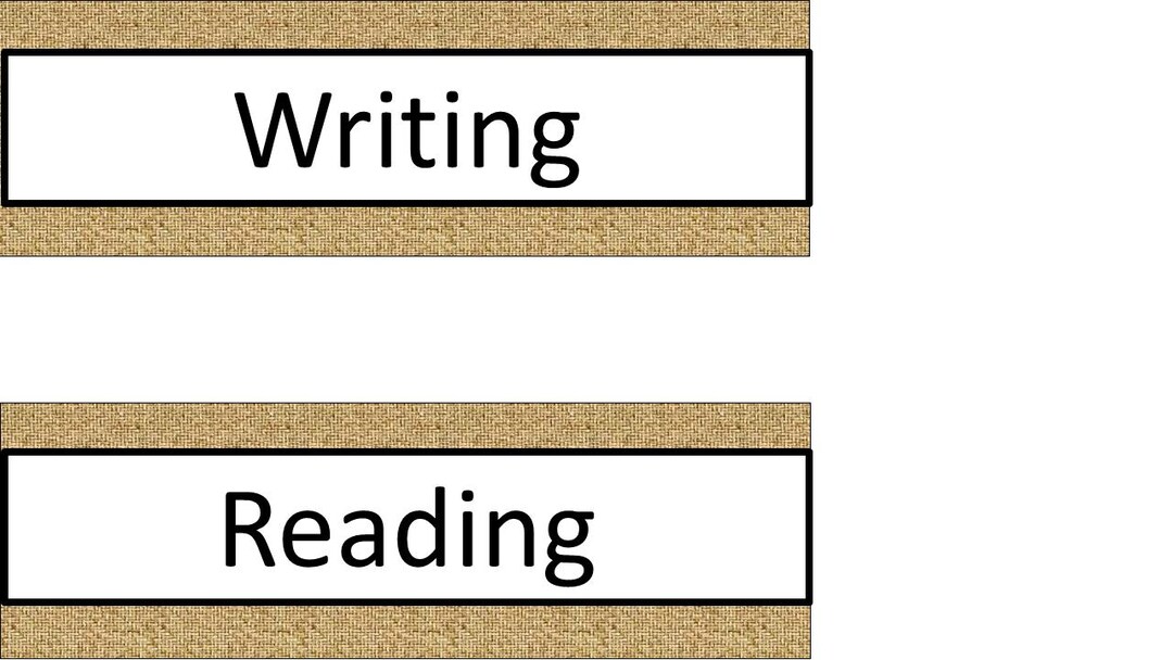 Daily Schedule Cards & Table Numbers - Burlap - Etsy