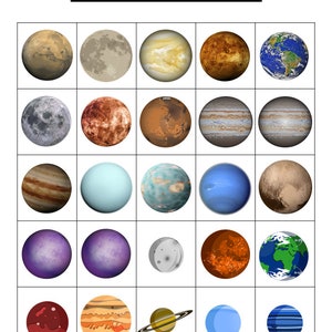 Editable Token Boards - Outer Space | Special Education - Etsy