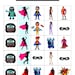 Editable Token Boards - Superheroes | Special Education - Etsy