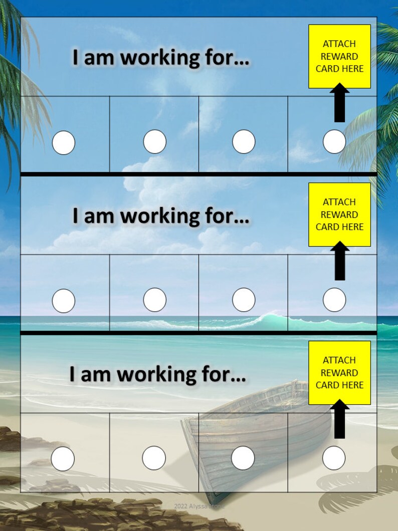 Editable Token Boards - OCEAN - Mermaids | Special Education - Etsy