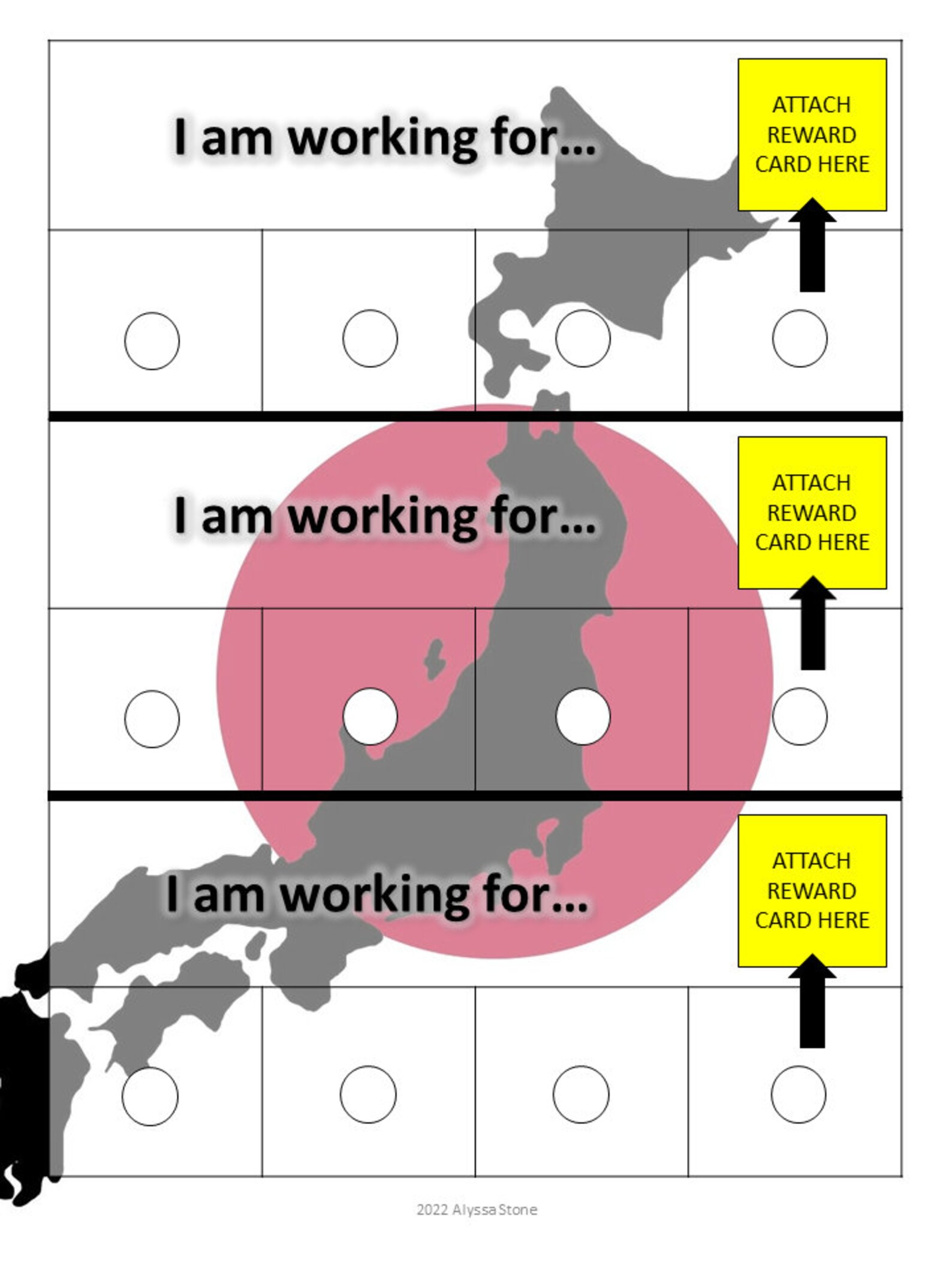 Editable Token Boards - Ninjas | Special Education - Etsy