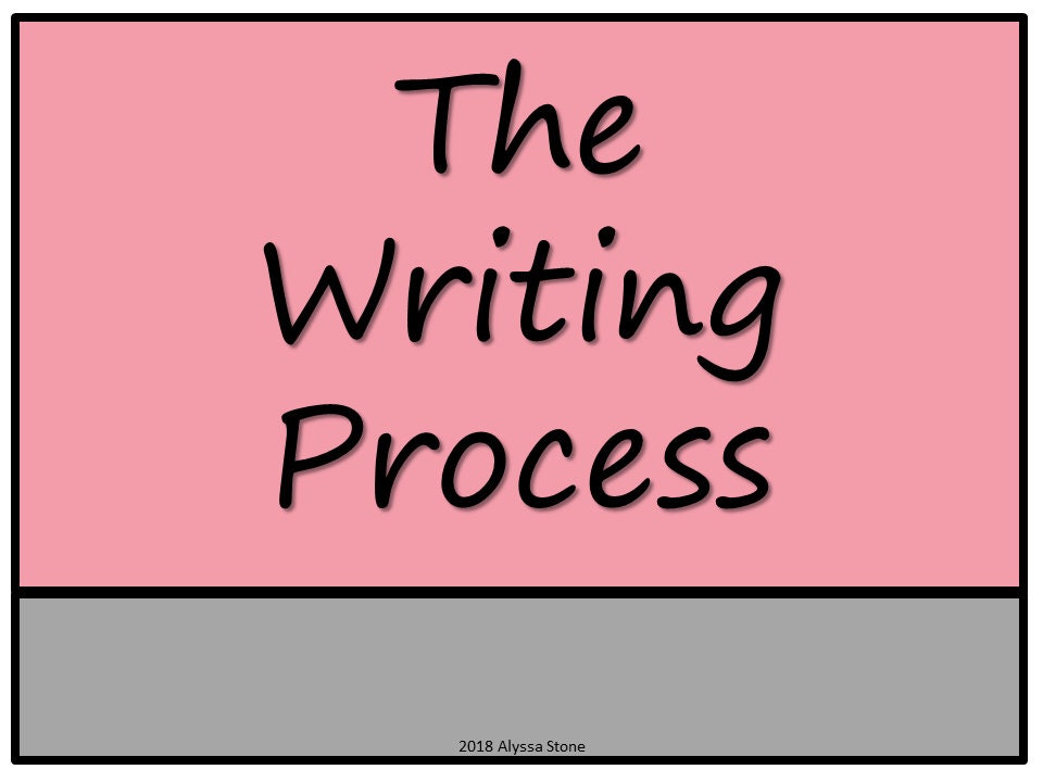 Writing Process Pencil Clip Chart (instant Download) - Etsy