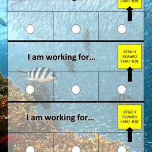 Editable Token Boards - OCEAN - Mermaids | Special Education - Etsy