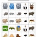 Editable Token Boards - ANIMALS - Savannah Animals | Special Education ...