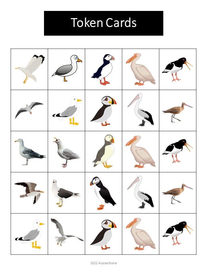 Editable Token Boards - ANIMALS - Ocean Animals | Special Education - Etsy