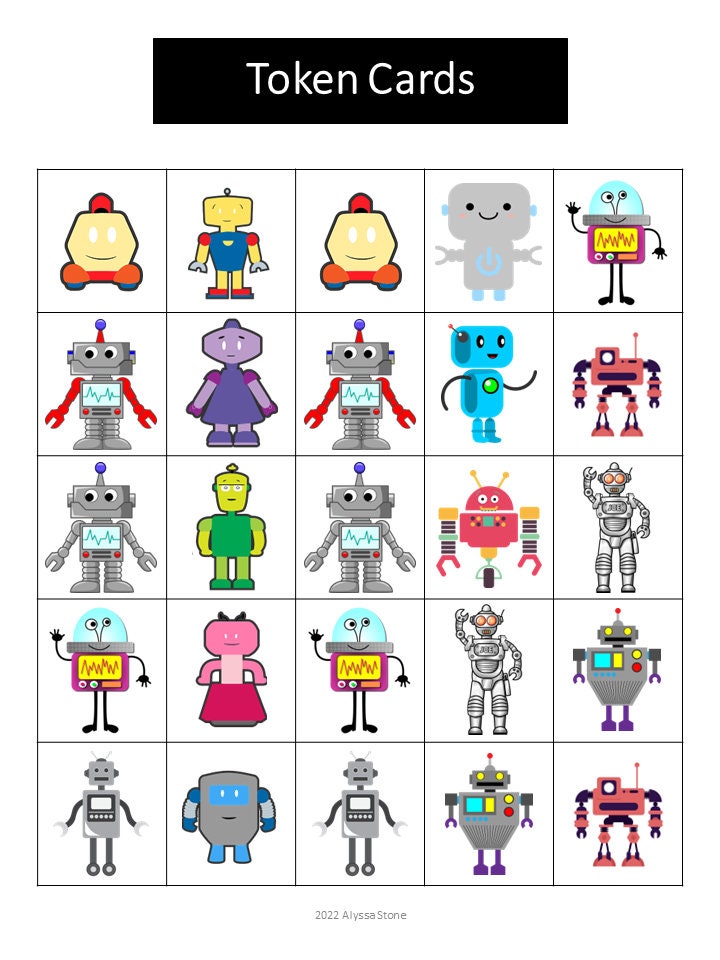 Editable Token Boards Outer Space Special Education - Etsy