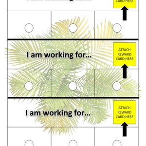 Editable Token Boards - PLANTS - Tropical Theme | Special Education - Etsy