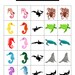 Editable Token Boards - ANIMALS - Ocean Animals | Special Education - Etsy