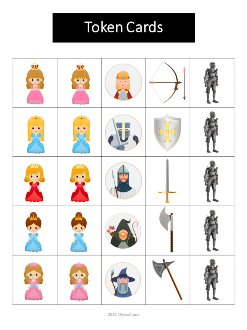 Editable Token Boards - FAIRYTALES - Fairytale Mix | Special Education ...
