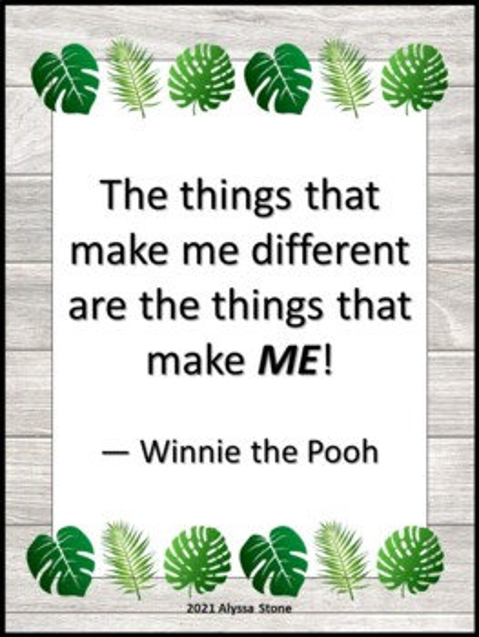 Tropical Kindness Quote Posters - Etsy