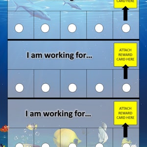 Editable Token Boards - OCEAN - Mermaids | Special Education - Etsy