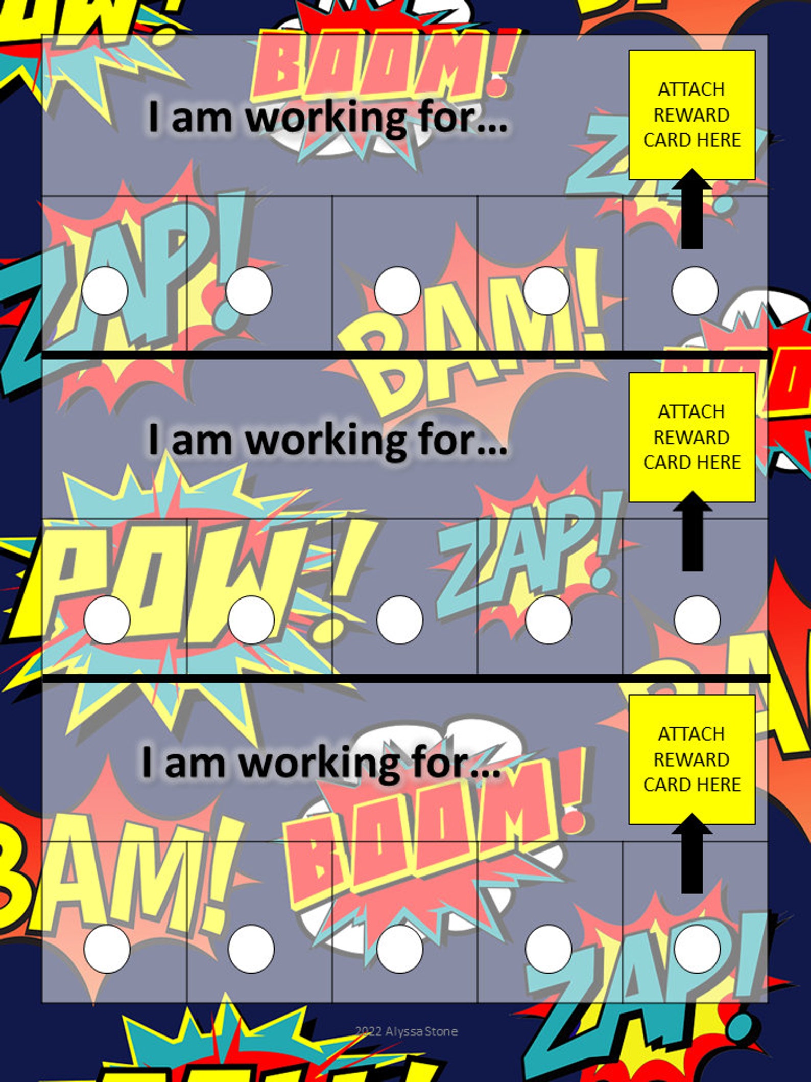 Editable Token Boards - Superheroes | Special Education - Etsy