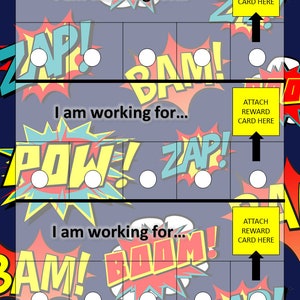 Editable Token Boards - Superheroes | Special Education - Etsy