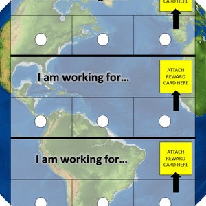 Editable Token Boards - Continents of the World | Special Education - Etsy