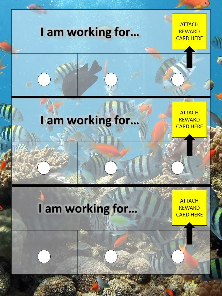 Editable Token Boards - OCEAN - Mermaids | Special Education - Etsy