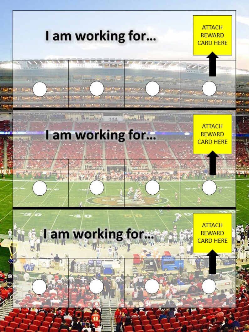 Editable Token Boards - SPORTS - Football | Special Education - Etsy