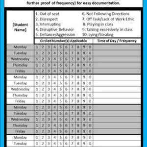 Parent Communication Binder Pack - Aqua - Etsy