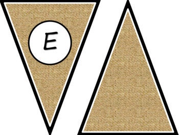 Editable Welcome Banners + Subject Area Banners - Burlap - Etsy