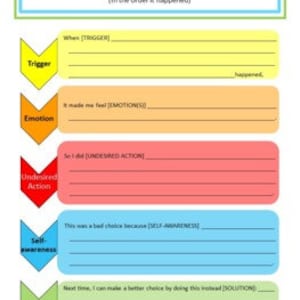 Student Behavior Reflection Sheets - With Behavior Documentation & PM ...
