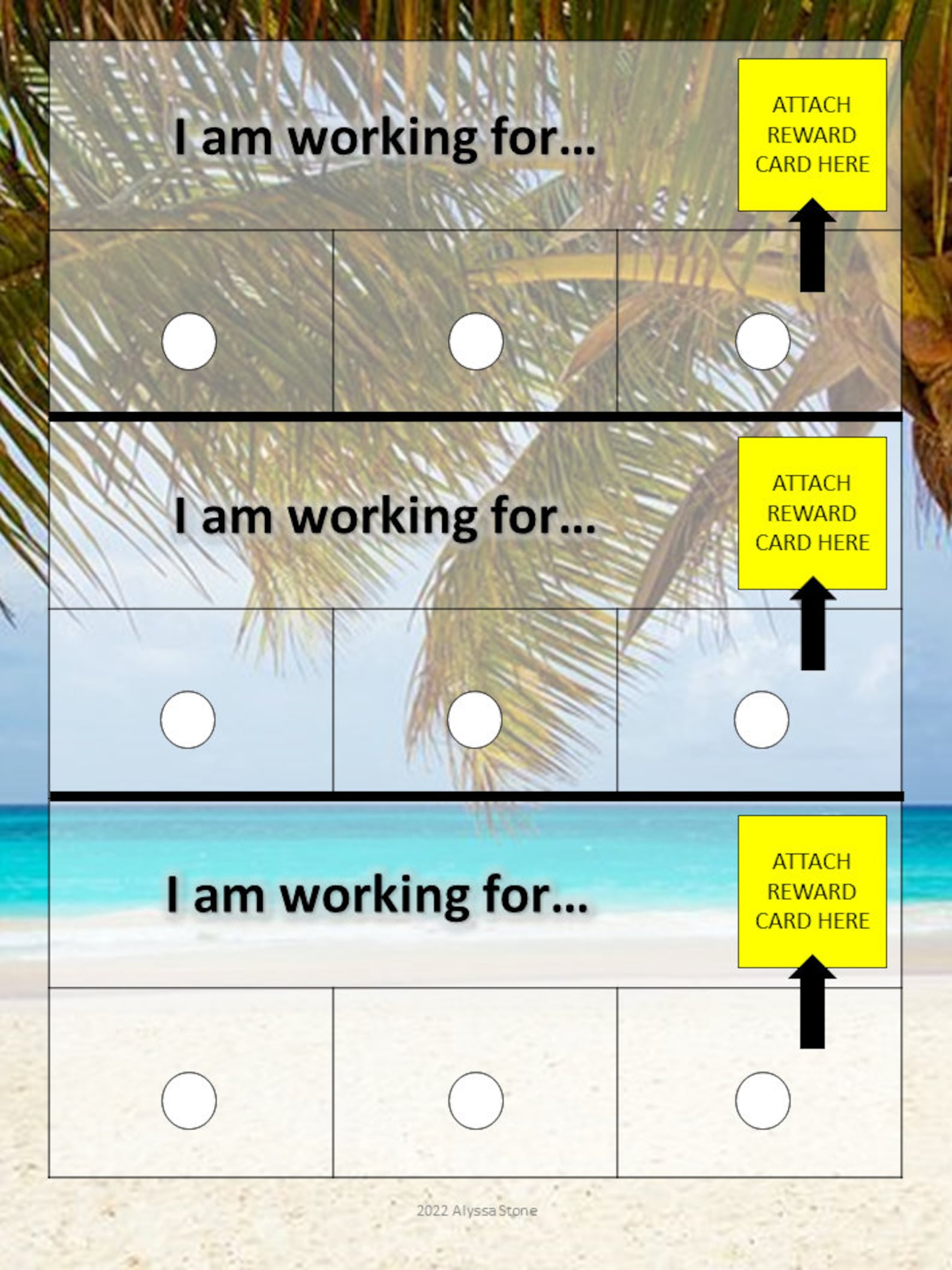Editable Token Boards PLANTS Tropical Theme Special Education - Etsy