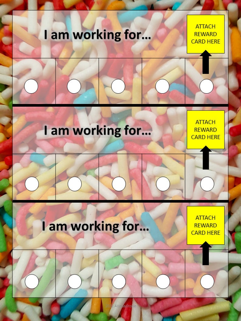 Editable Token Boards - FOOD - Cupcakes | Special Education - Etsy