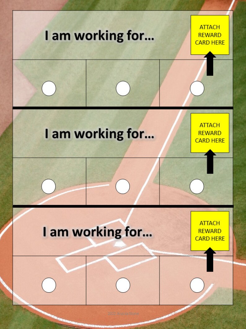Editable Token Boards - SPORTS - Baseball | Special Education - Etsy