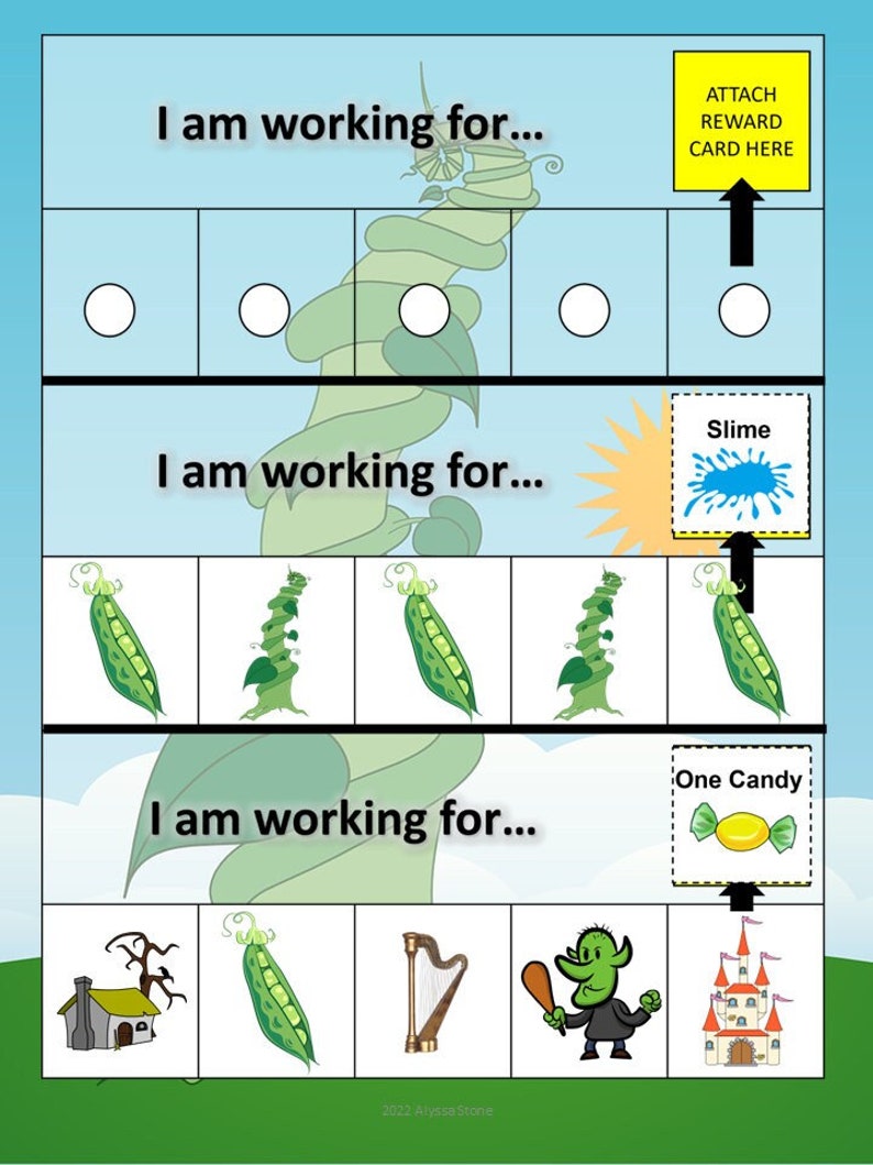 Editable Token Boards - FAIRYTALES - Jack & the Beanstalk | Special ...