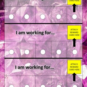 Editable Token Boards - Gemstones | Special Education - Etsy