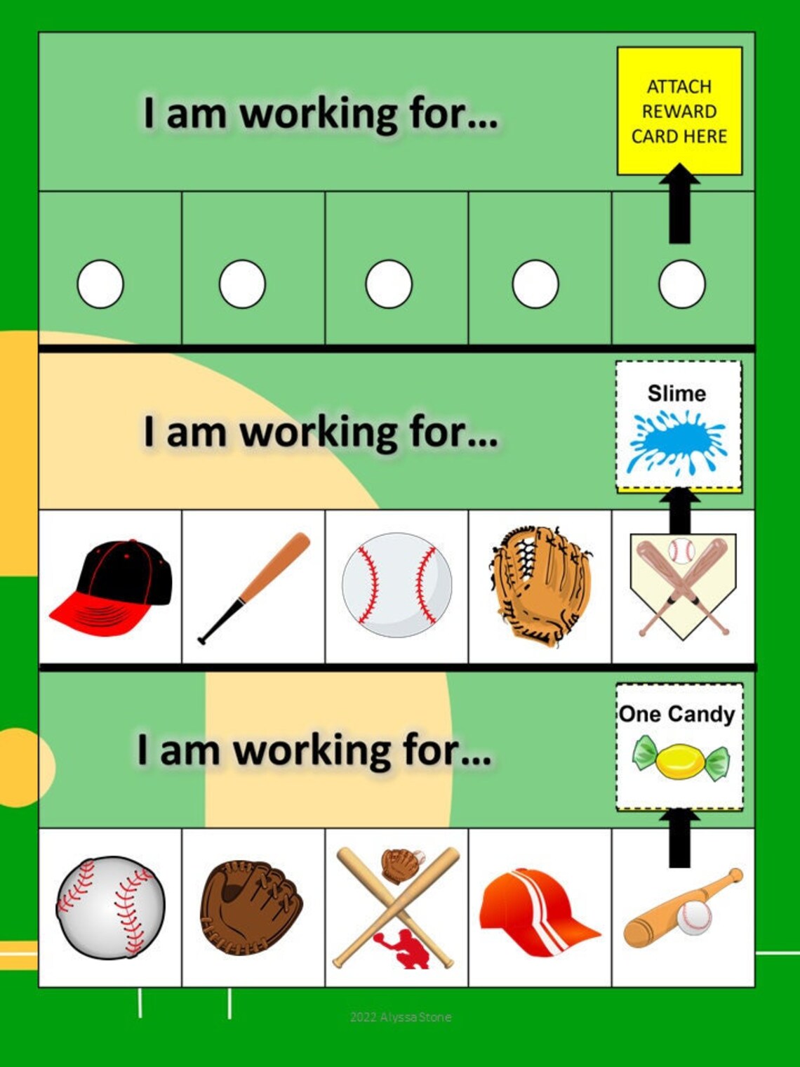 Editable Token Boards - SPORTS - Baseball | Special Education - Etsy