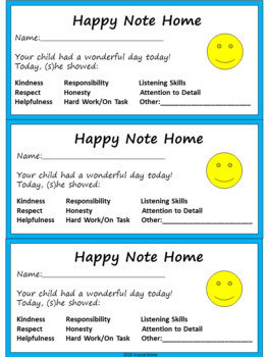 Parent Communication Binder Pack Aqua - Etsy