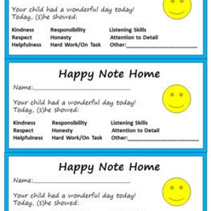Parent Communication Binder Pack - Aqua - Etsy