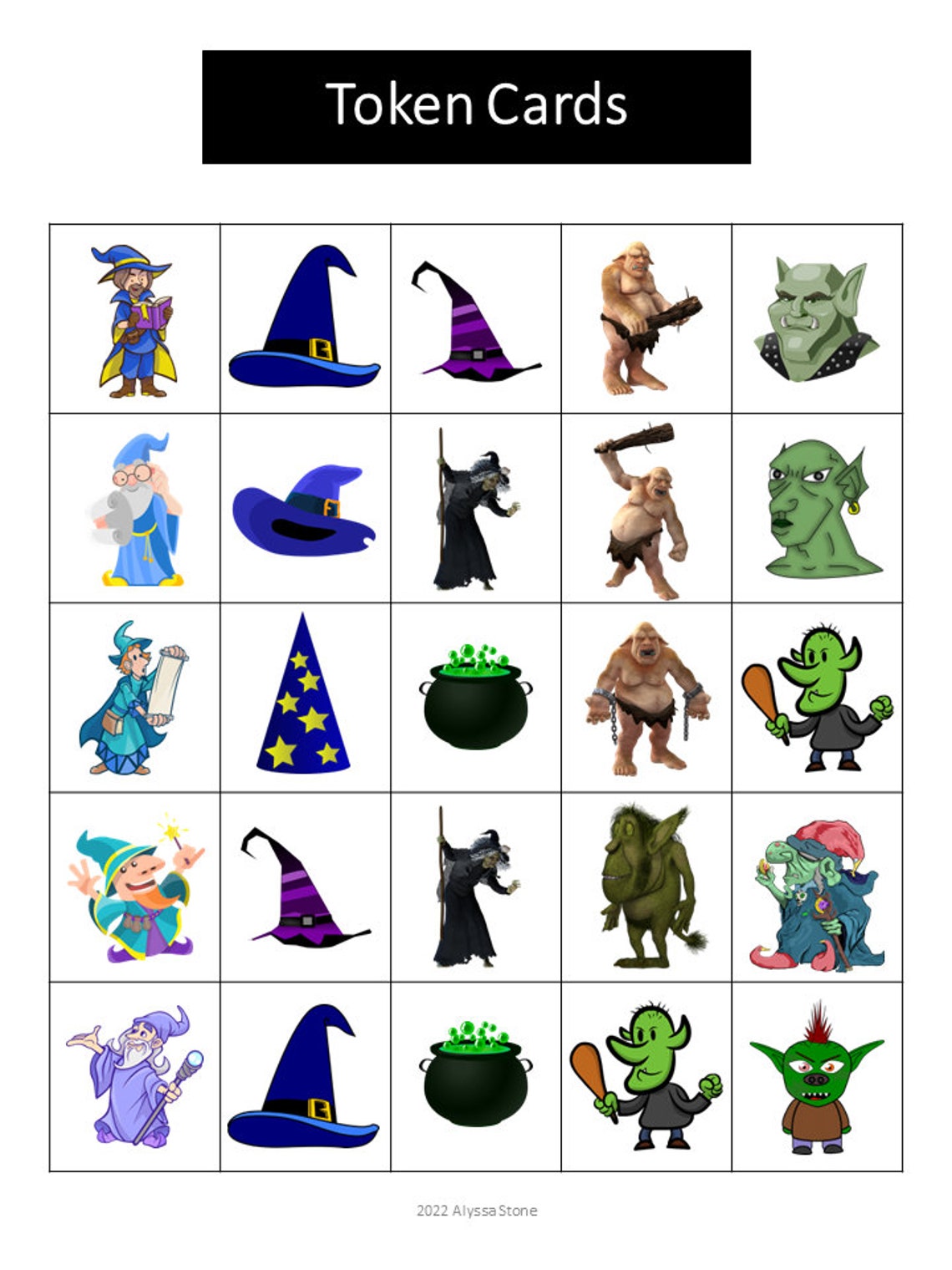 Editable Token Boards FAIRYTALES Fairytale Mix Special Education - Etsy