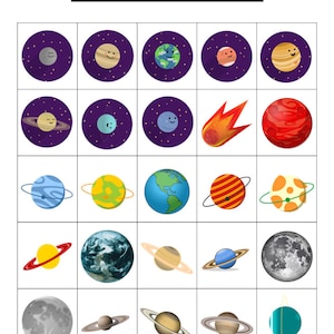 Editable Token Boards - Outer Space | Special Education - Etsy