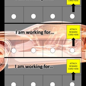 Editable Token Boards - Racecars | Special Education - Etsy