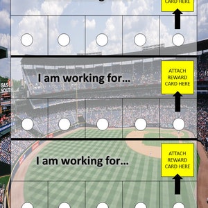Editable Token Boards - SPORTS - Baseball | Special Education - Etsy