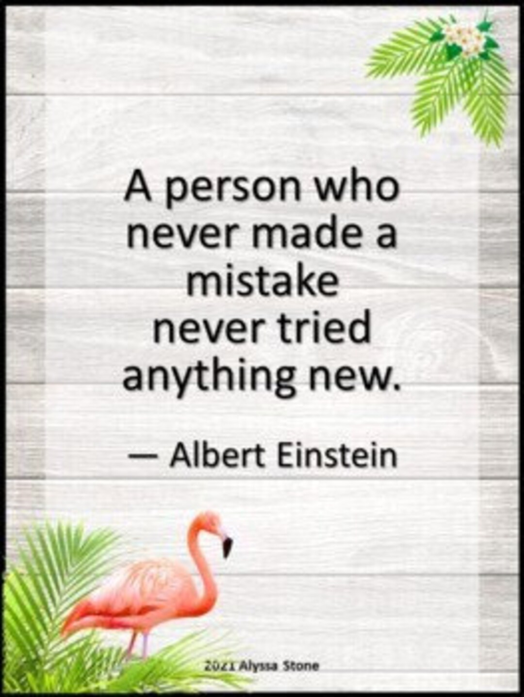 Tropical Kindness Quote Posters - Etsy