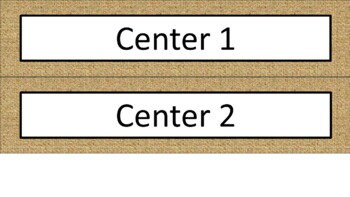 Daily Schedule Cards & Table Numbers Burlap - Etsy