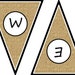 Editable Welcome Banners + Subject Area Banners - Burlap - Etsy
