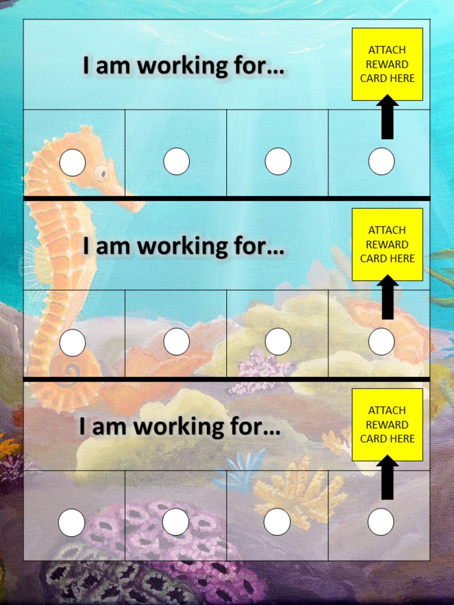 Editable Token Boards - OCEAN - Mermaids | Special Education - Etsy