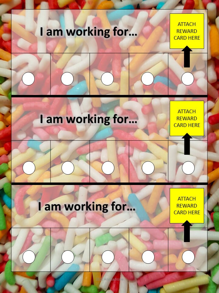 Editable Token Boards - FOOD - Donuts | Special Education - Etsy