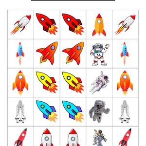 Editable Token Boards - Outer Space | Special Education - Etsy