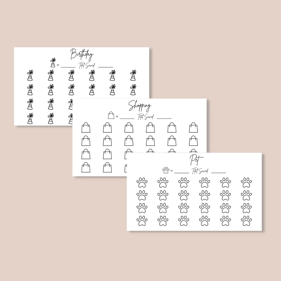 A6 Sinking Funds Bundle Printable, Savings Challenge, Money Saving ...