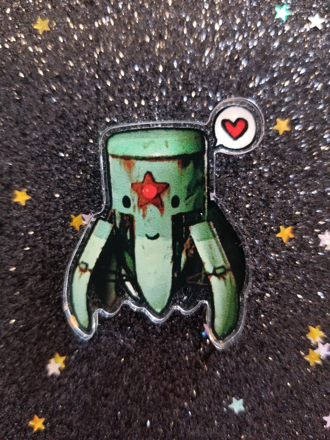 Recalibrated Liberator Inspired Acrylic Pin - Fallout 76 - Etsy