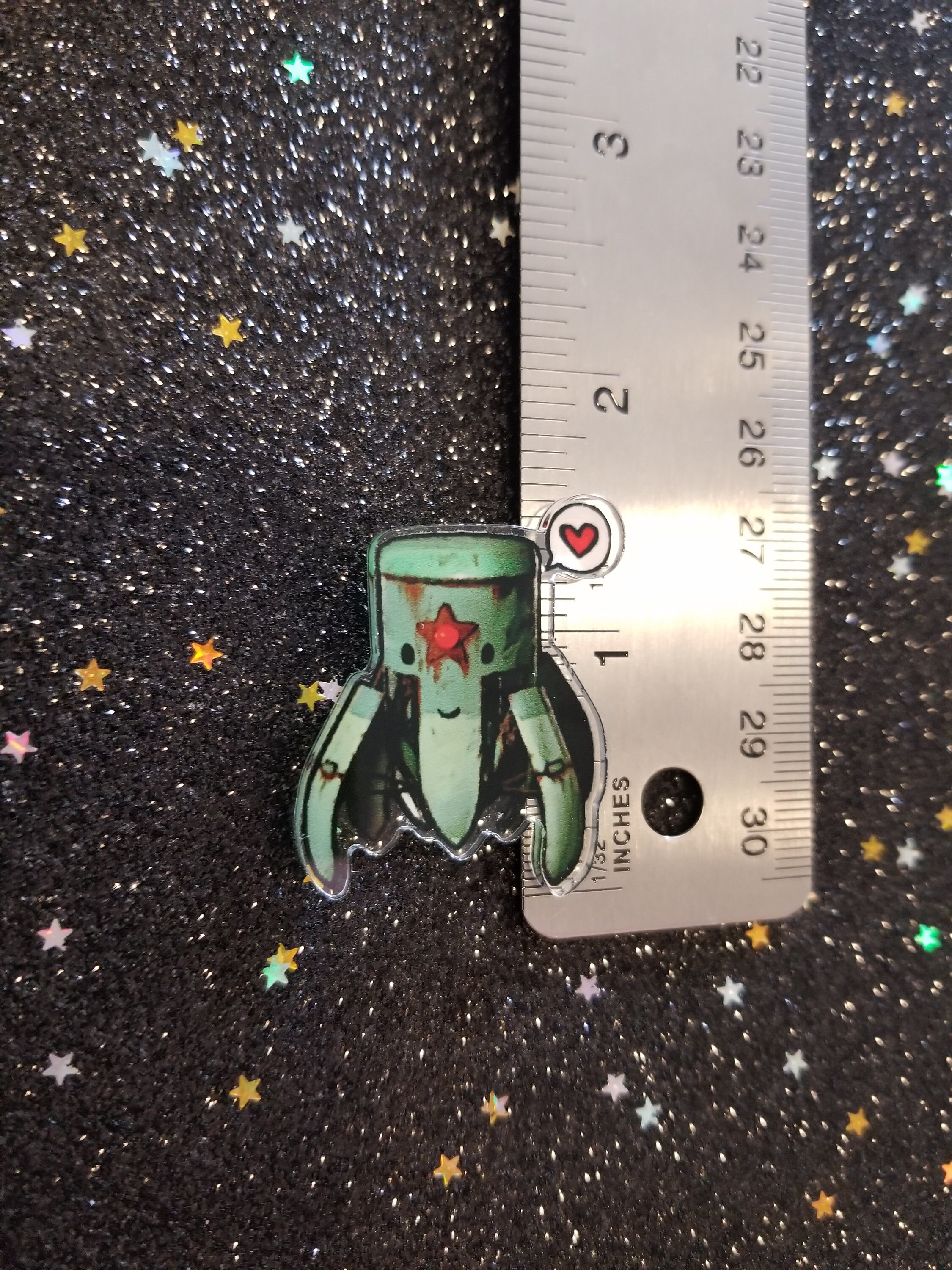 Recalibrated Liberator Inspired Acrylic Pin Fallout 76 - Etsy