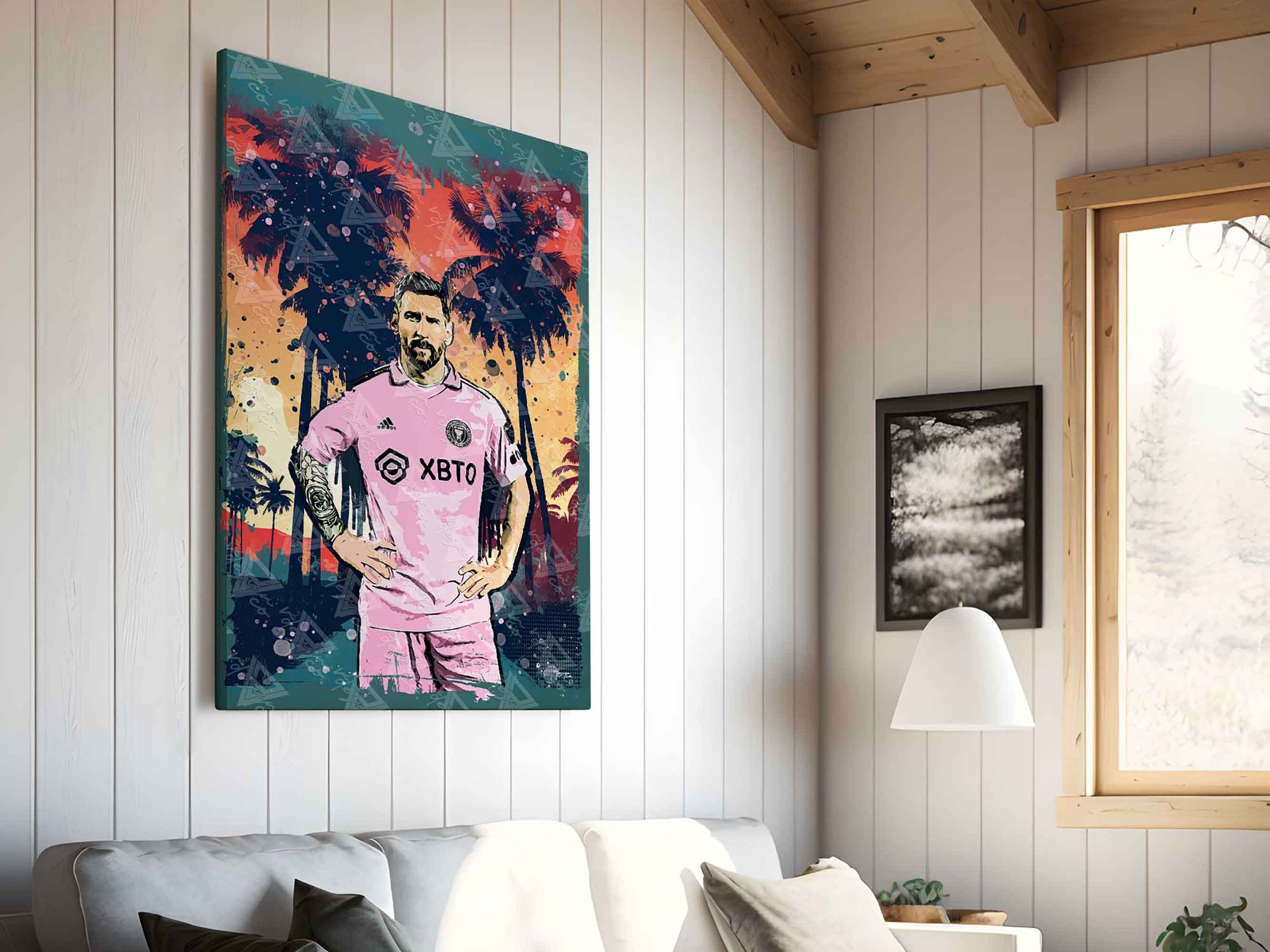 Exclusive Release Lionel Messi Inter Miami Move Celebration MLS Retro ...