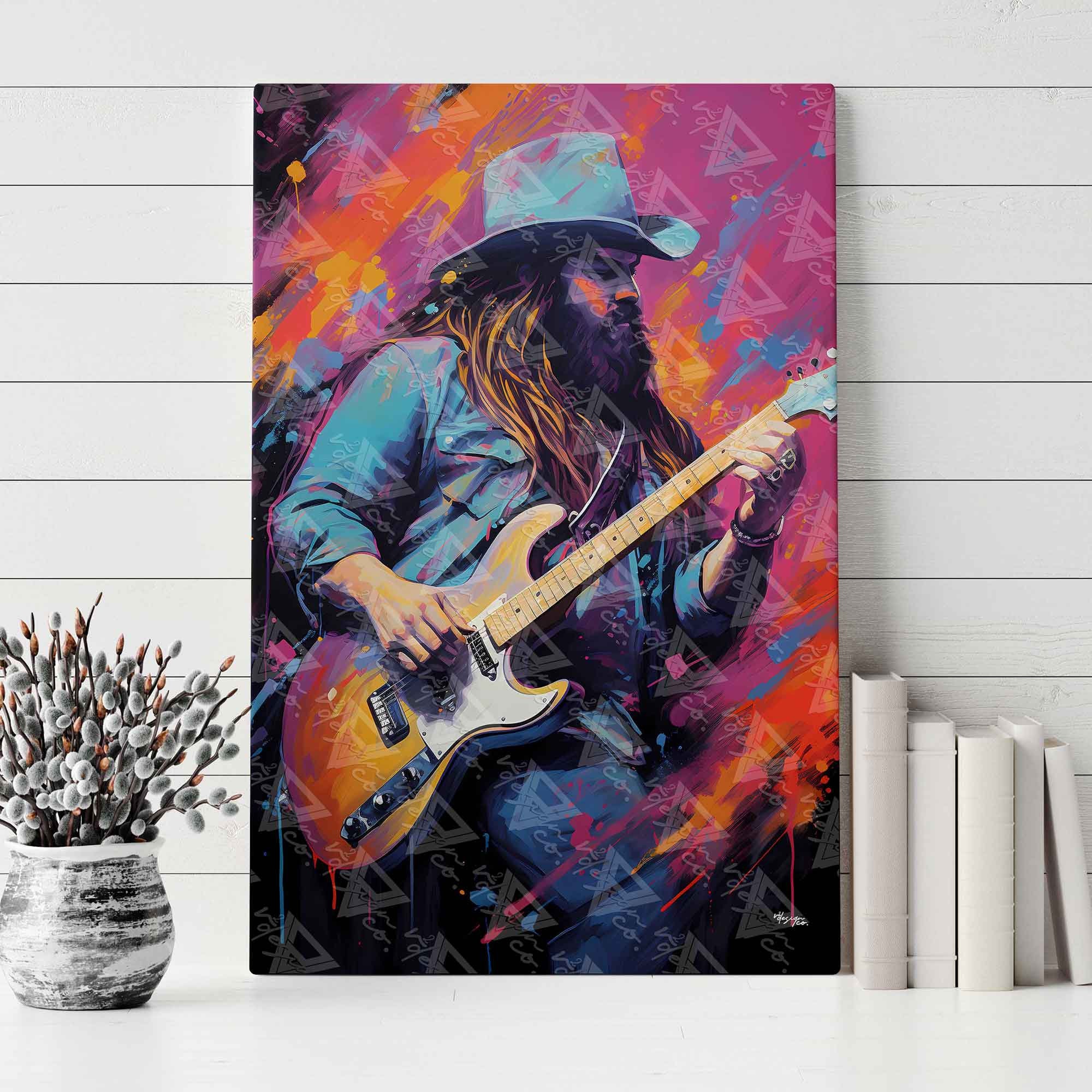 Add Colorful Country Flair to Your Walls With Chris Stapleton Graffiti ...