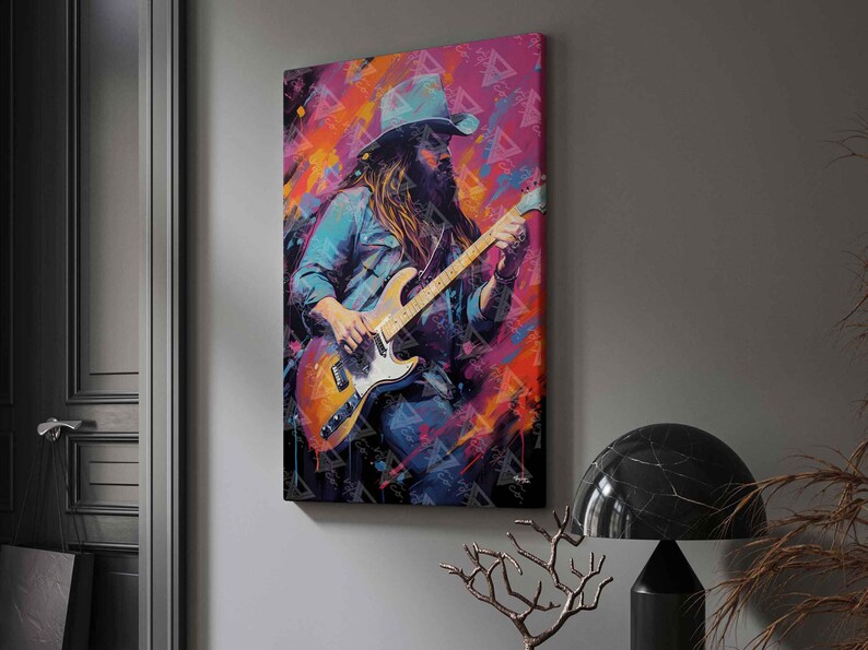 Add Colorful Country Flair to Your Walls With Chris Stapleton Graffiti ...