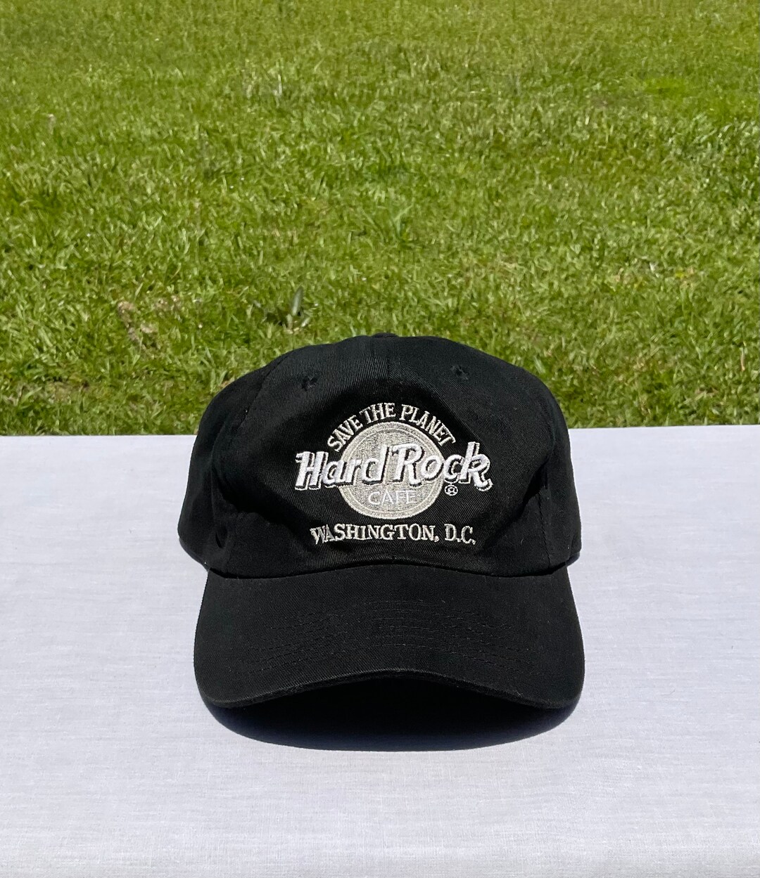 Vintage Black Hard Rock Cafe Save the Planet Washington D.c./love All ...