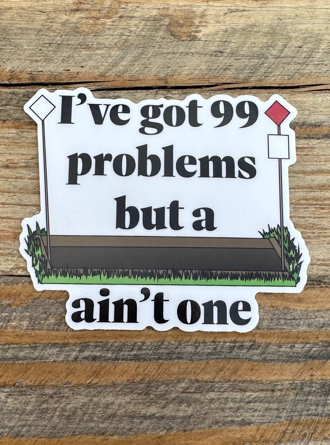 Eventer XC Ditch Sticker - Etsy